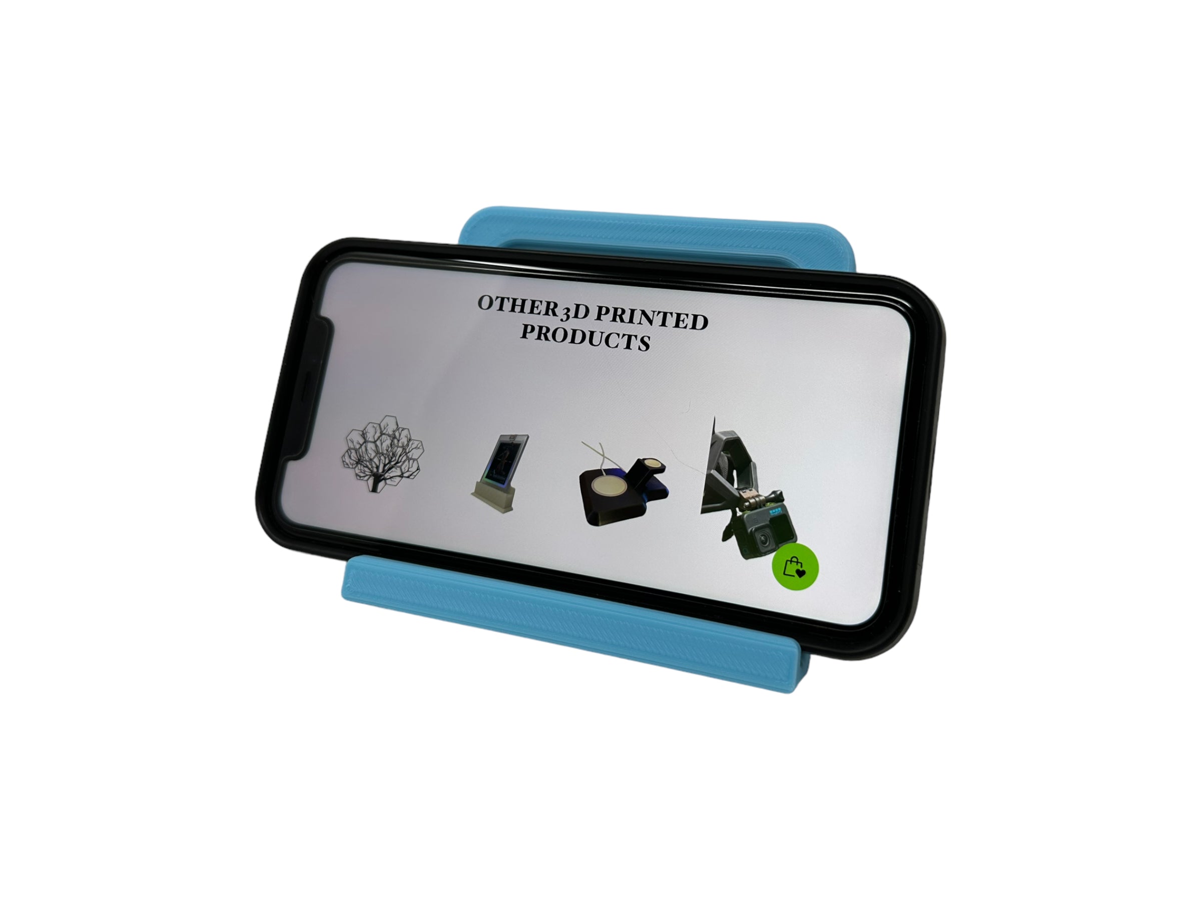 Adjustable Angle Cell Phone Stand – Brain3D